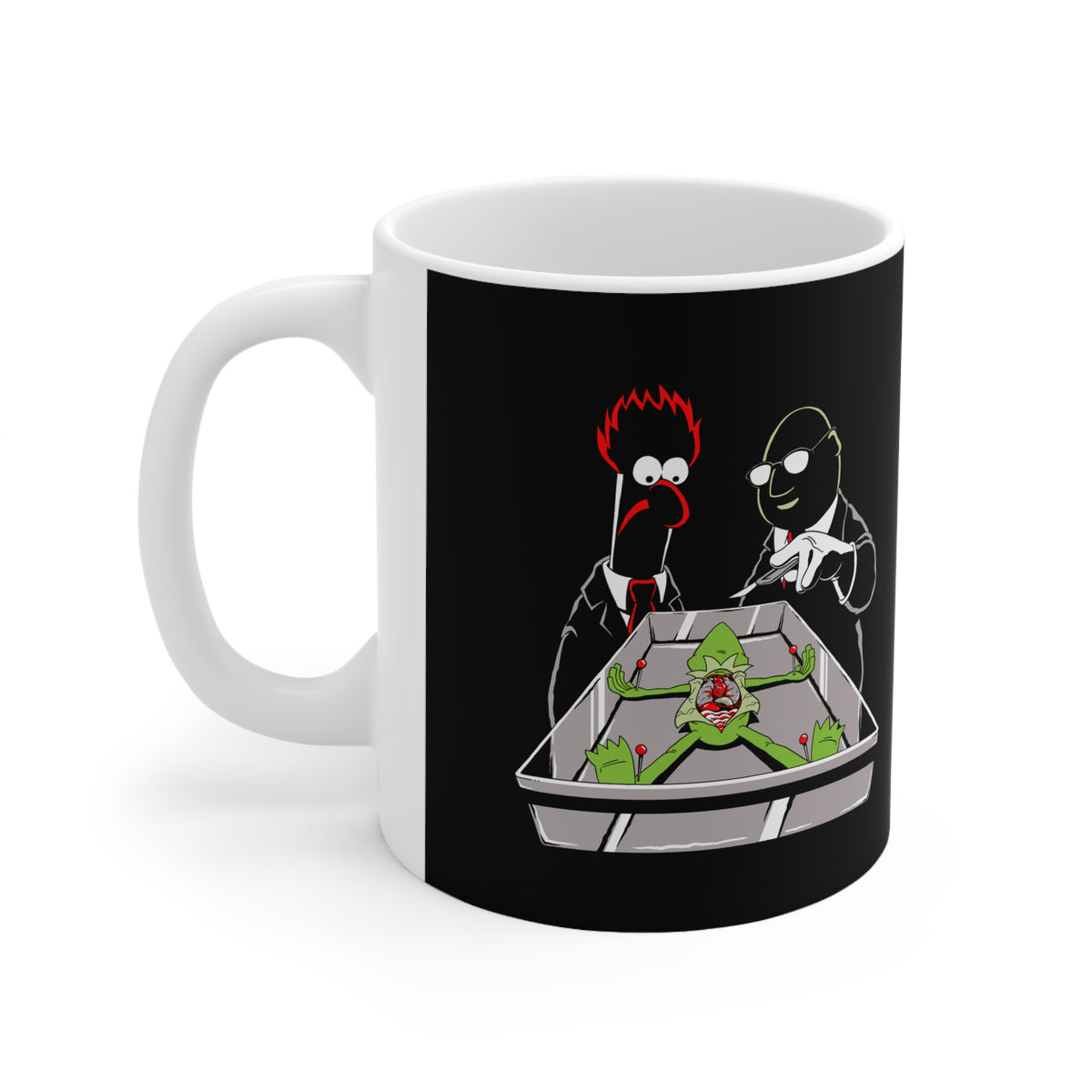 The Kermit Dissection - Mug – T-Shirt Hell Australia